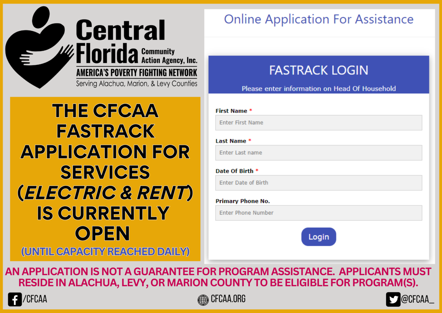 Liheap Program Central Florida Community Action Agency Inc